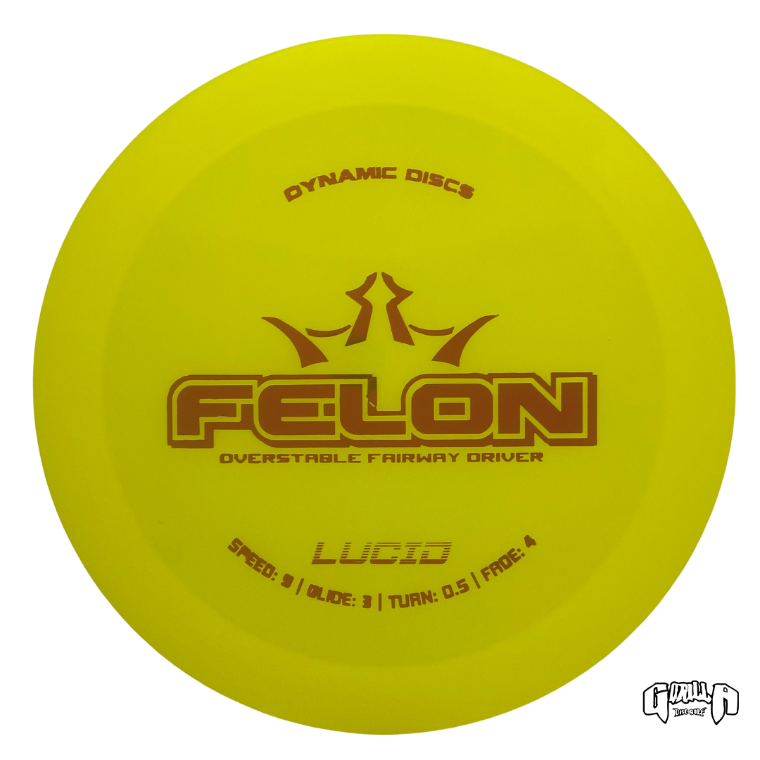 Dynamic Discs Lucid Felon – Gorilla Disc Golf