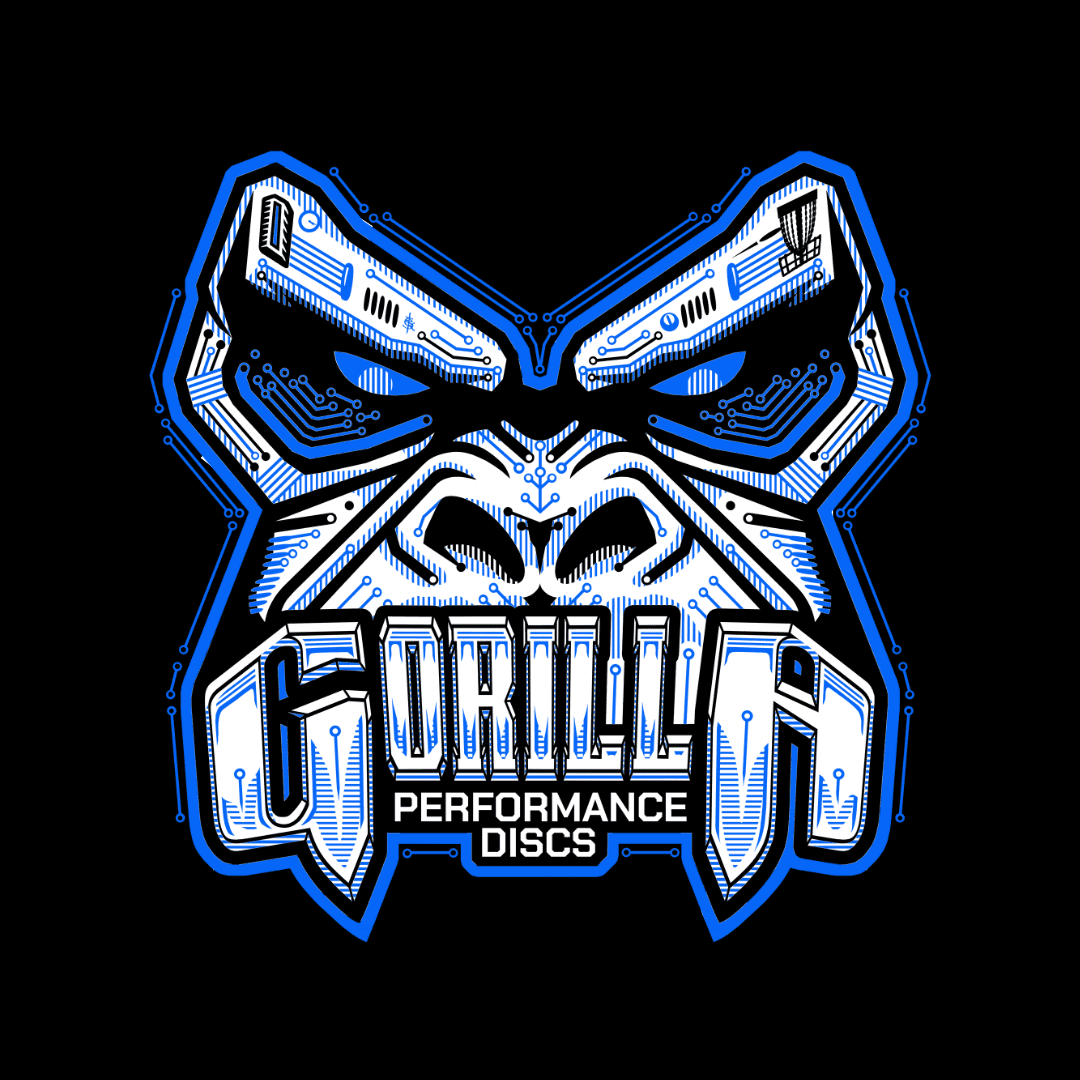 GORILLA Performance Discs – Black Background – Gorilla Disc Golf