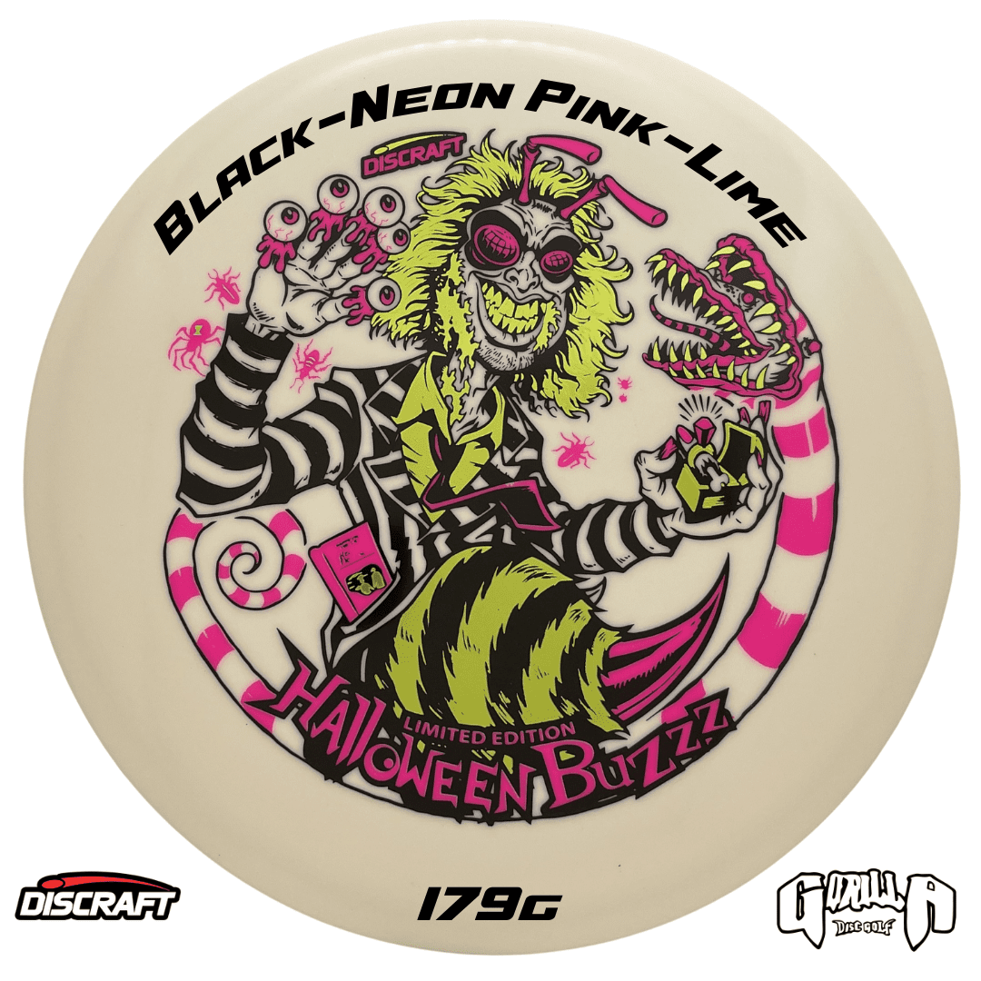 Buzz 2024 BuzzzJuice Triple Foil Glow Halloween Discraft Disc – Gorilla ...