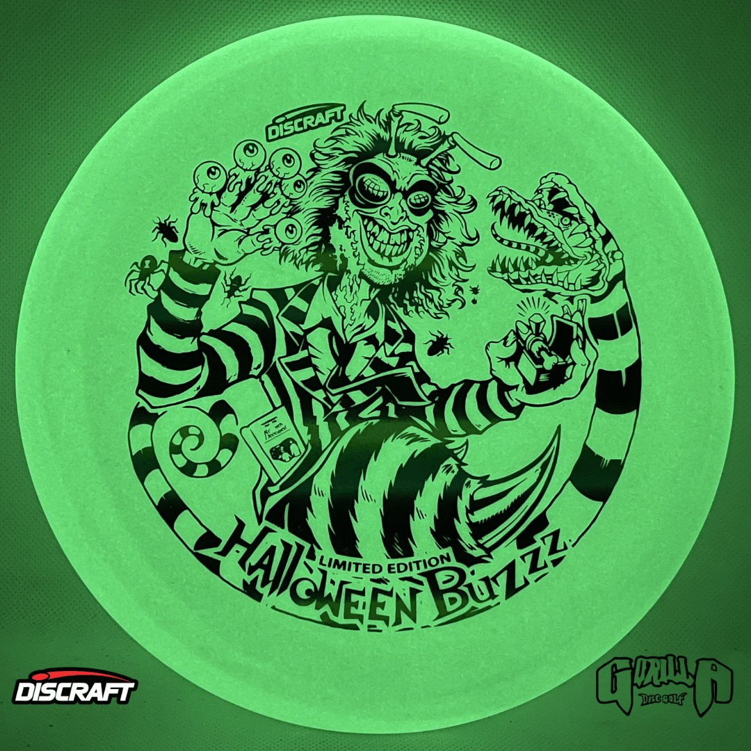 Buzz 2024 BuzzzJuice Single Foil Glow Halloween Discraft Disc – Gorilla ...